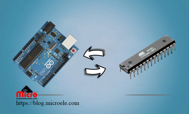 آموزش کامل پروگرام کد های آردوینو روی ATMEGA8 - وبلاگ مایکروالکام